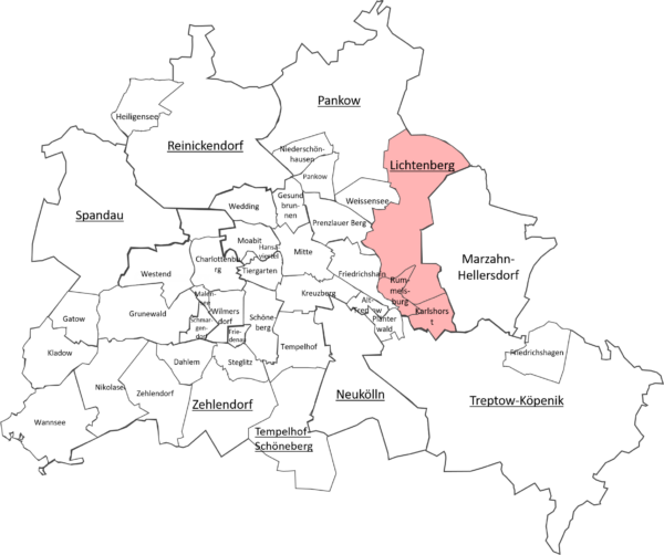 Berlin Lichtenberg Map - The Red Relocators